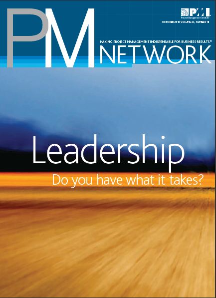 Leadership, do you have what it takes? Do not miss the October 2010 ...