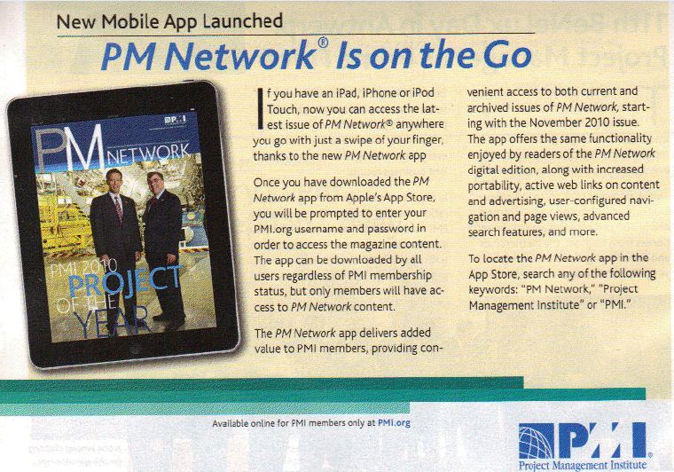 PM Network « on the go » – DantotsuPM.com