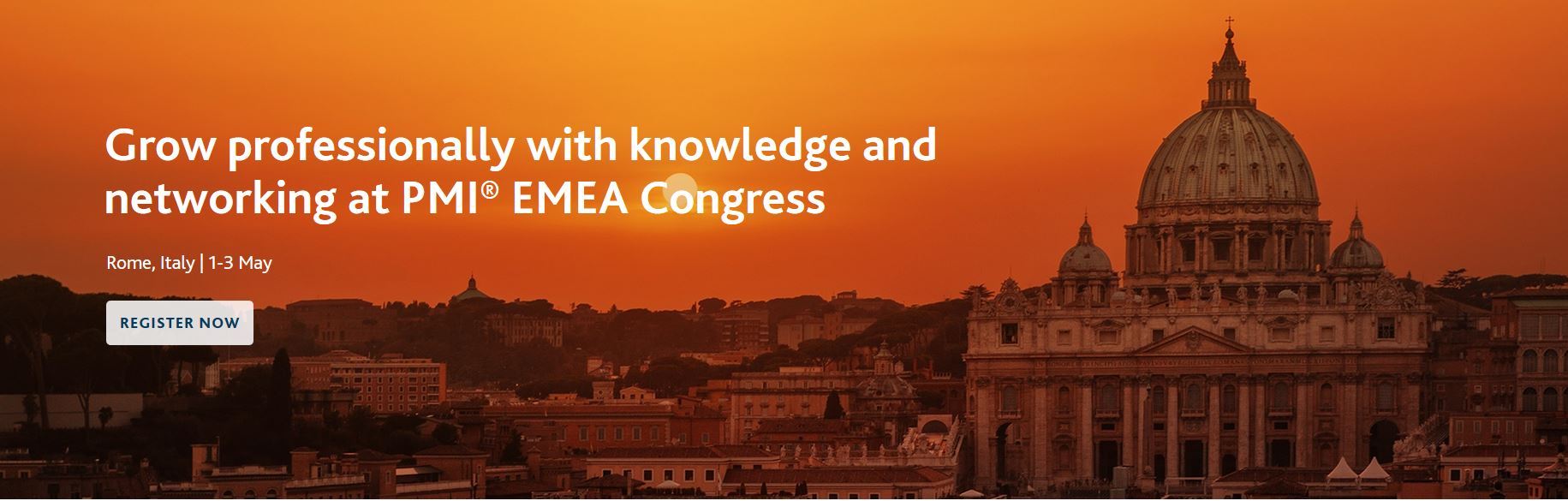 1-3 May – Rome – #PMI® EMEA Congress 2017 – DantotsuPM.com